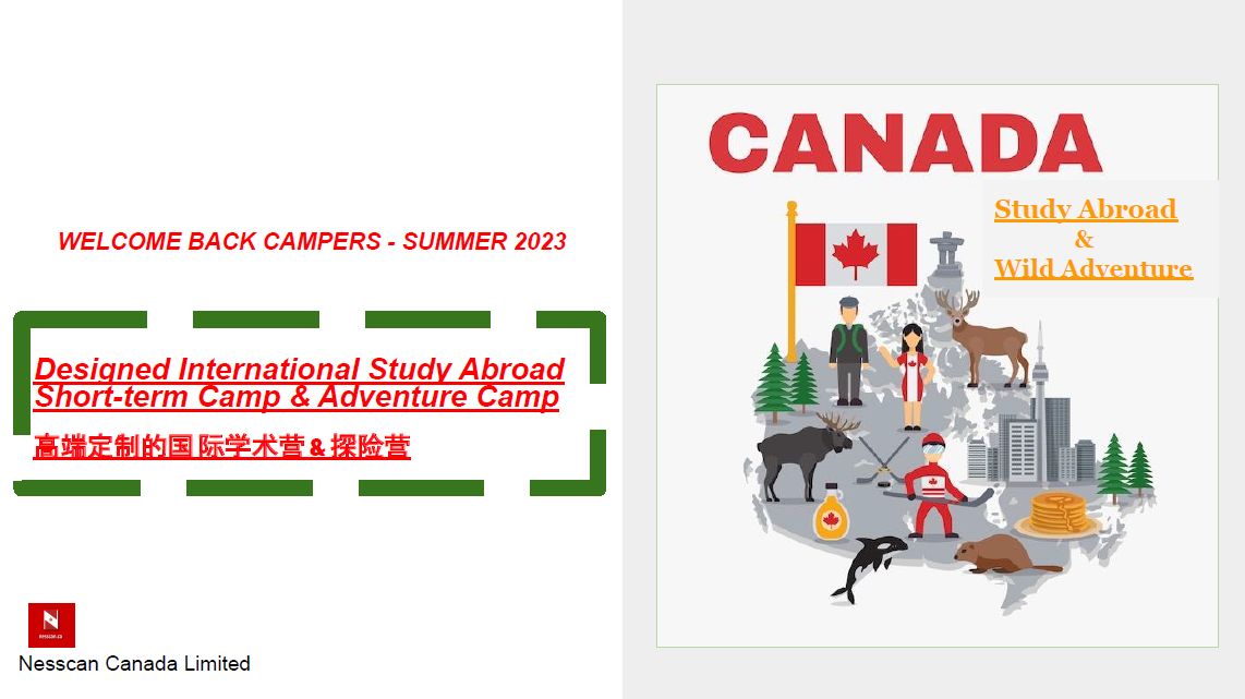 WELCOME BACK CAMPERS – SUMMER 2023 – Nesscan